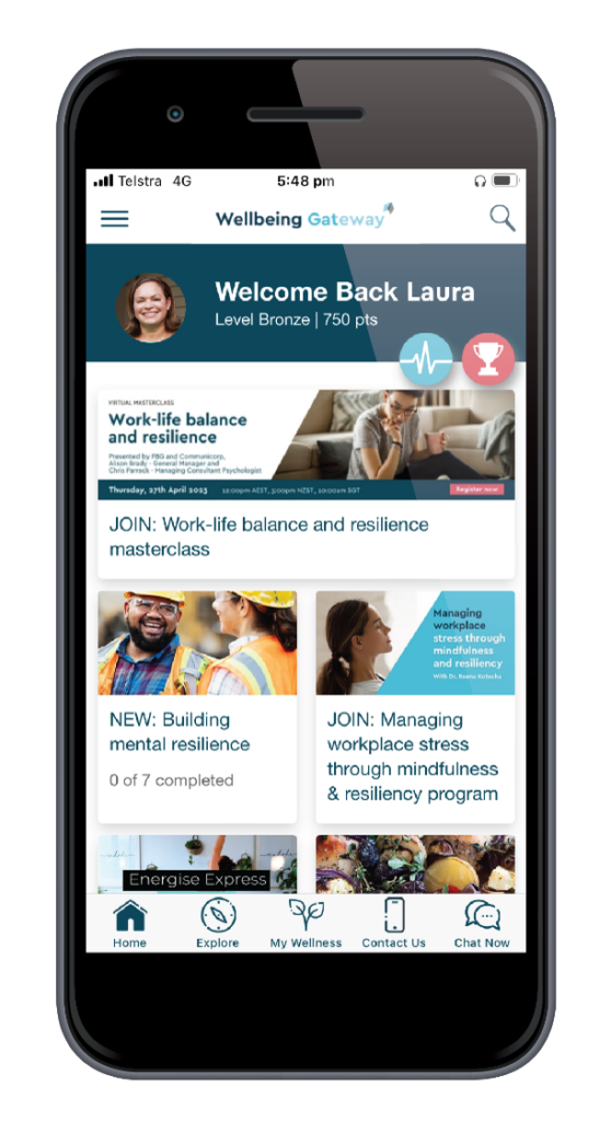 Wellbeing Gateway - Biosymm