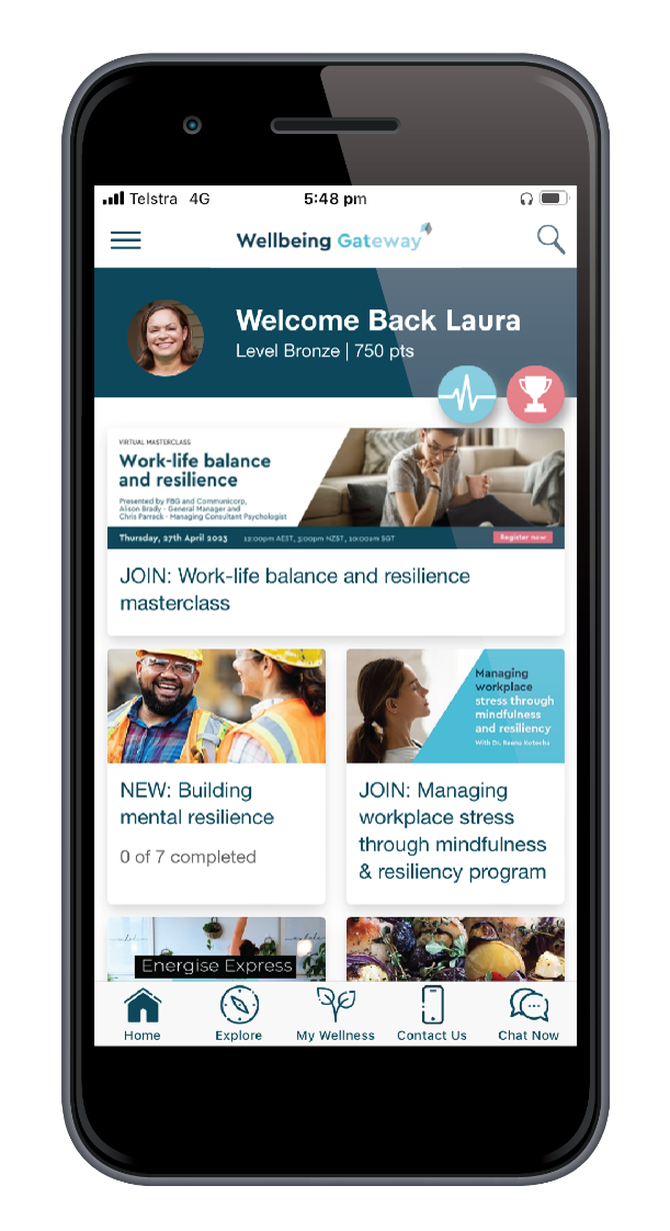 Wellbeing Gateway - Biosymm